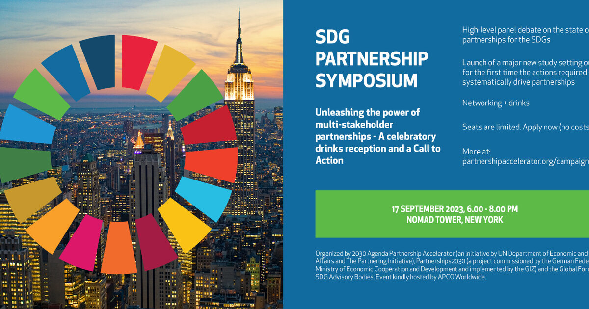 The SDG Partnership Symposium - SDG Global Forum